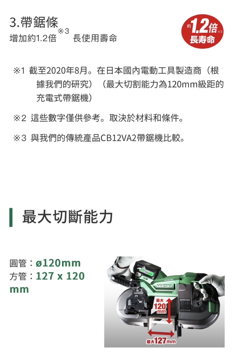 《陸零伍基地》 HIKOKI CB3612DA 36V 帶鋸機 CB12-ST2 專用底座 公司貨 | 蝦皮購物