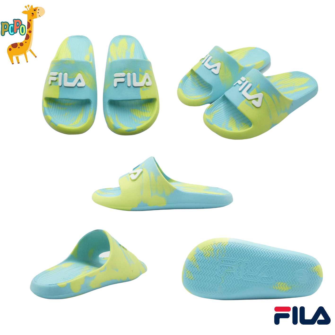 正品+發票 POPO 童鞋 FILA fila 鞋 正版 拖鞋 室內拖鞋 兒童拖鞋 踩屎感拖鞋 室外拖鞋 運動拖鞋 防水 | 蝦皮購物