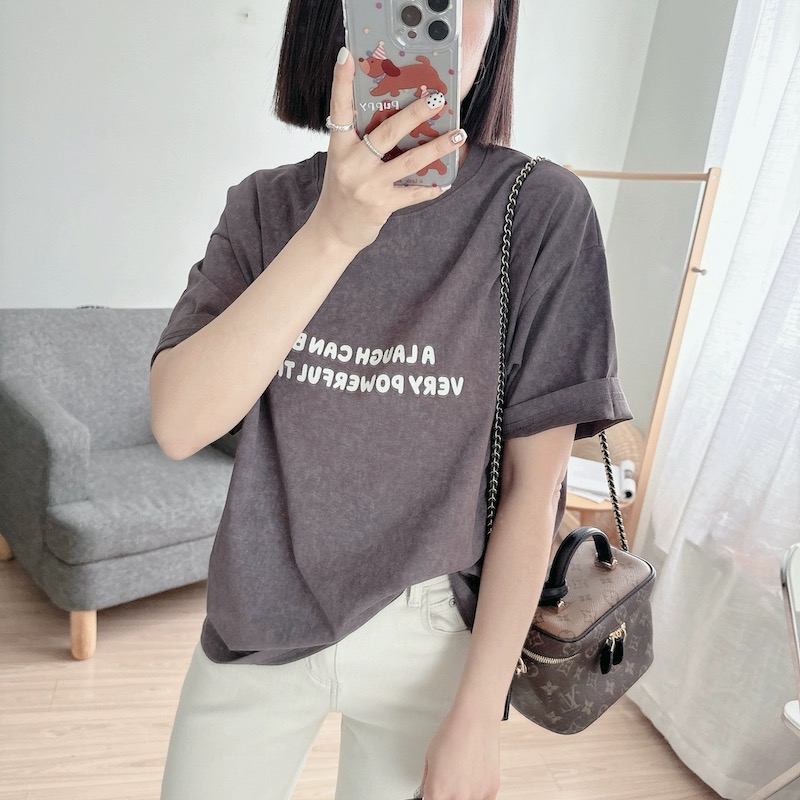 奈看服飾/隔日到貨預購莫蘭迪色系藏肉有感超顯瘦男友T 260g足棉 下身失蹤拯救梨形身材系列 | 蝦皮購物