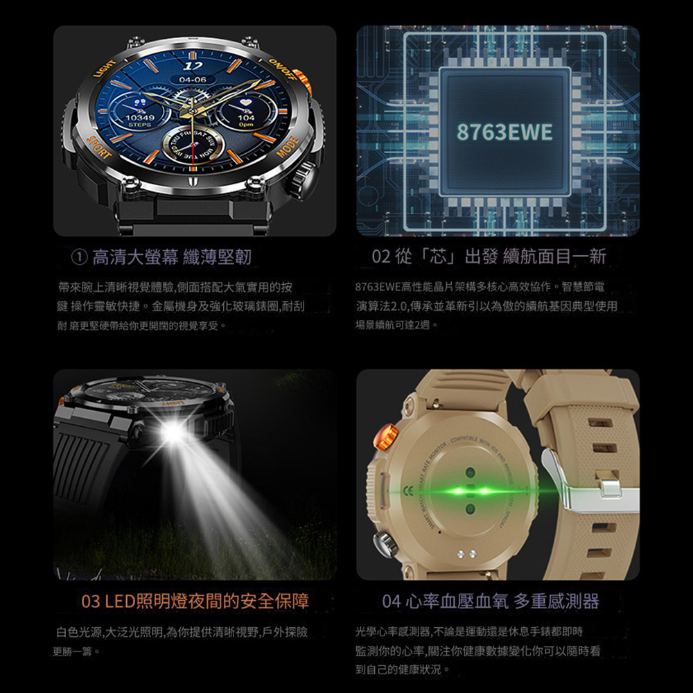 【MIVSEN】 台灣版line通話手錶 指南針 心率藍牙通話手錶 藍牙手錶 計步運動 H17 | 蝦皮購物