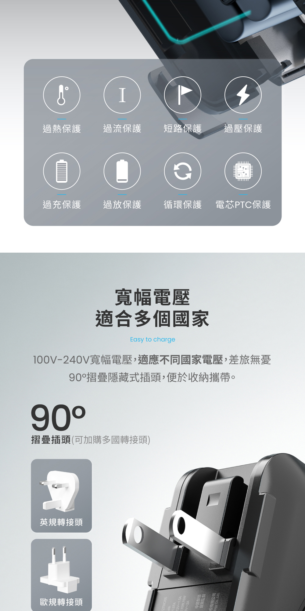 【MOZTECH】萬能充PRO 多功能五合一 行動電源 黑色/37WH/具WH標示 官方旗艦館 | 蝦皮購物