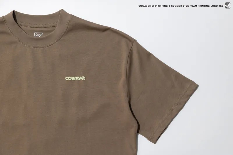 【TIMADESELECT】Cowave.tw 24SS DICE Foam Printing Logo Tee | 蝦皮購物