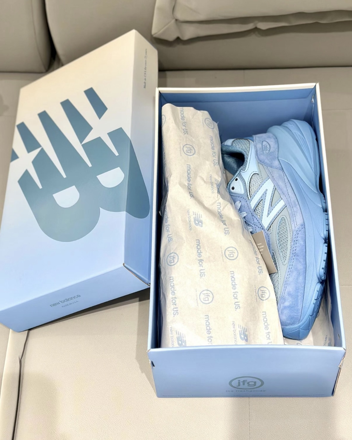 UN 預購 Joe Freshgoods x New Balance 990v6 聯名 天空藍 U990JG6 | 蝦皮購物