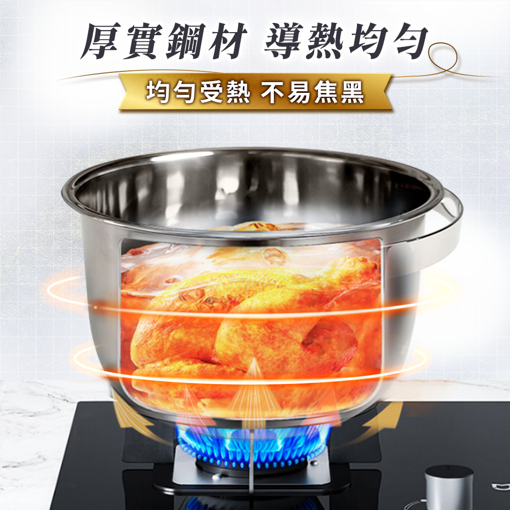 WondaMom 316不鏽鋼調理鍋 萬用鍋 電鍋 提鍋 湯鍋 316不鏽鋼 內鍋 燉鍋 調理鍋 料理鍋 JOJOGO | 蝦皮購物