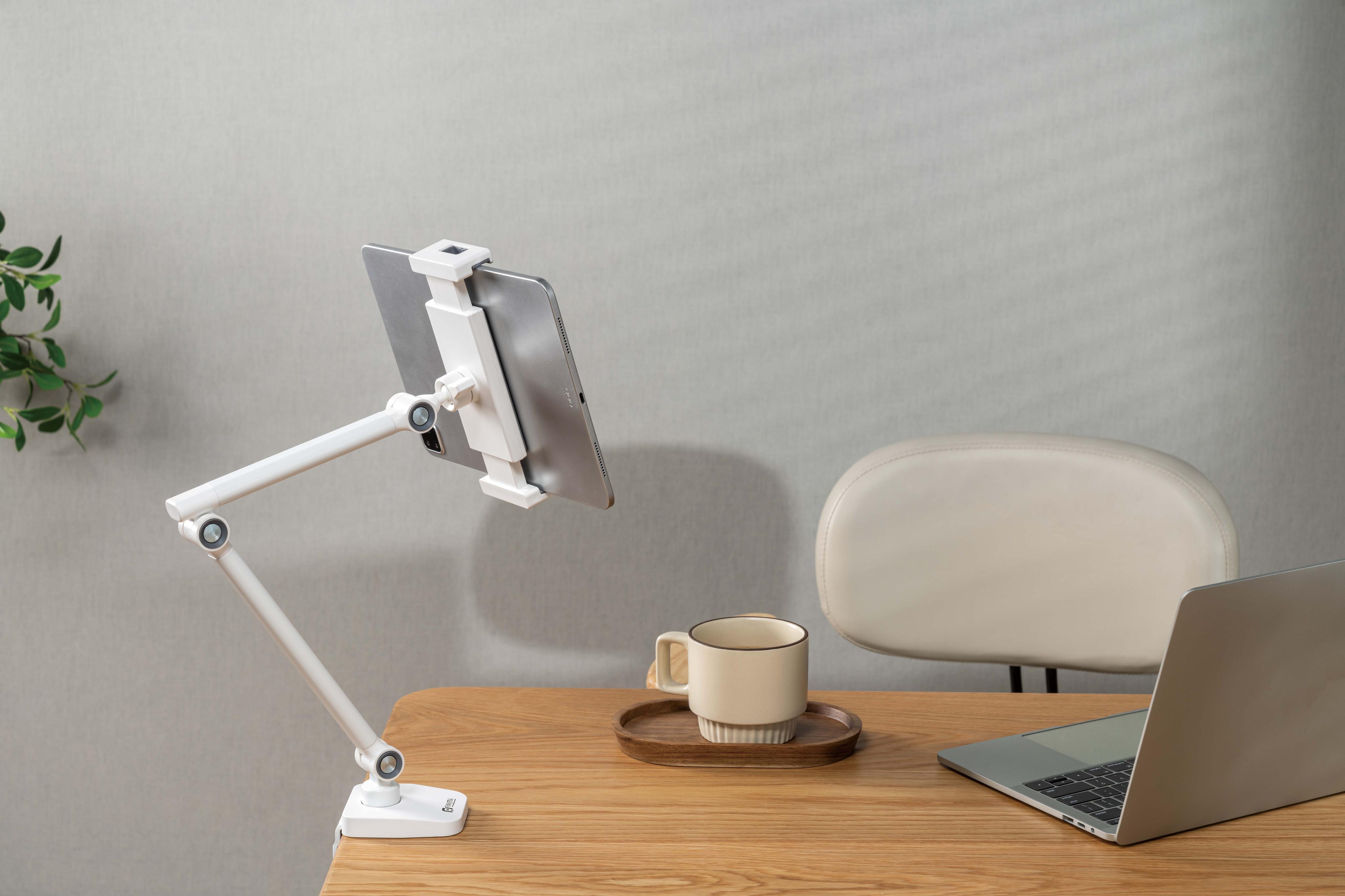 【瑞米 Raymii】 LTBS-5 夾桌式鋁合金手機平板支架 手機架 平板架 平板架 手機支架 平板增高架 | 蝦皮購物