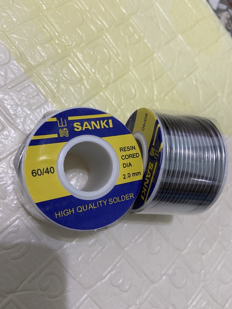 日本原裝 山崎 SANKI 焊錫 2.0mm 250g 60% 錫線 錫絲 低溫少煙/流動性好 | 蝦皮購物