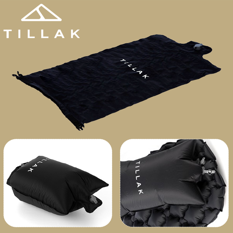 TILLAK防水充氣兩用袋 】充氣袋 手動充氣袋 防水袋 防水包 登山防水袋 打氣袋 睡墊充氣 收納袋 TILLAK | 蝦皮購物