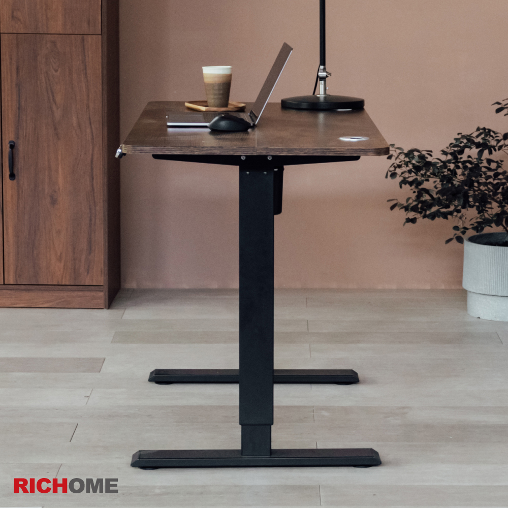 RICHOME DE-301 DUKE-黑爵士電動升降工作桌 辦公桌 電腦桌 工作桌 主管桌 職員桌 書桌 近全新 | 蝦皮購物