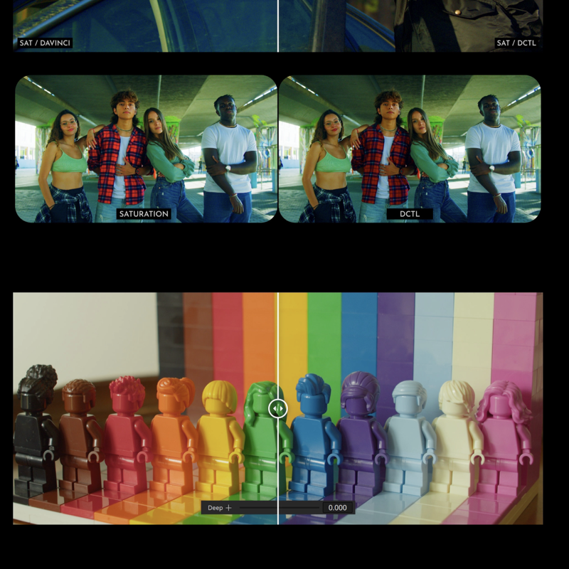 達芬奇模板｜Mononodes – Color Shift DCTLS v2.2 電影感色彩偏移DCTL膠片模擬調色插件 | 蝦皮購物