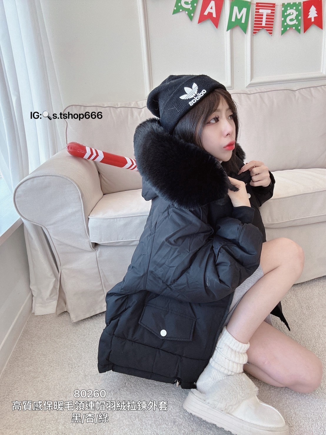 【S.T SHOP現貨秒出】802高質感重工保暖連帽毛領羽絨外套 羽絨外套 女裝外套 毛領外套 保暖外套 拉鍊外套 大衣 | 蝦皮購物