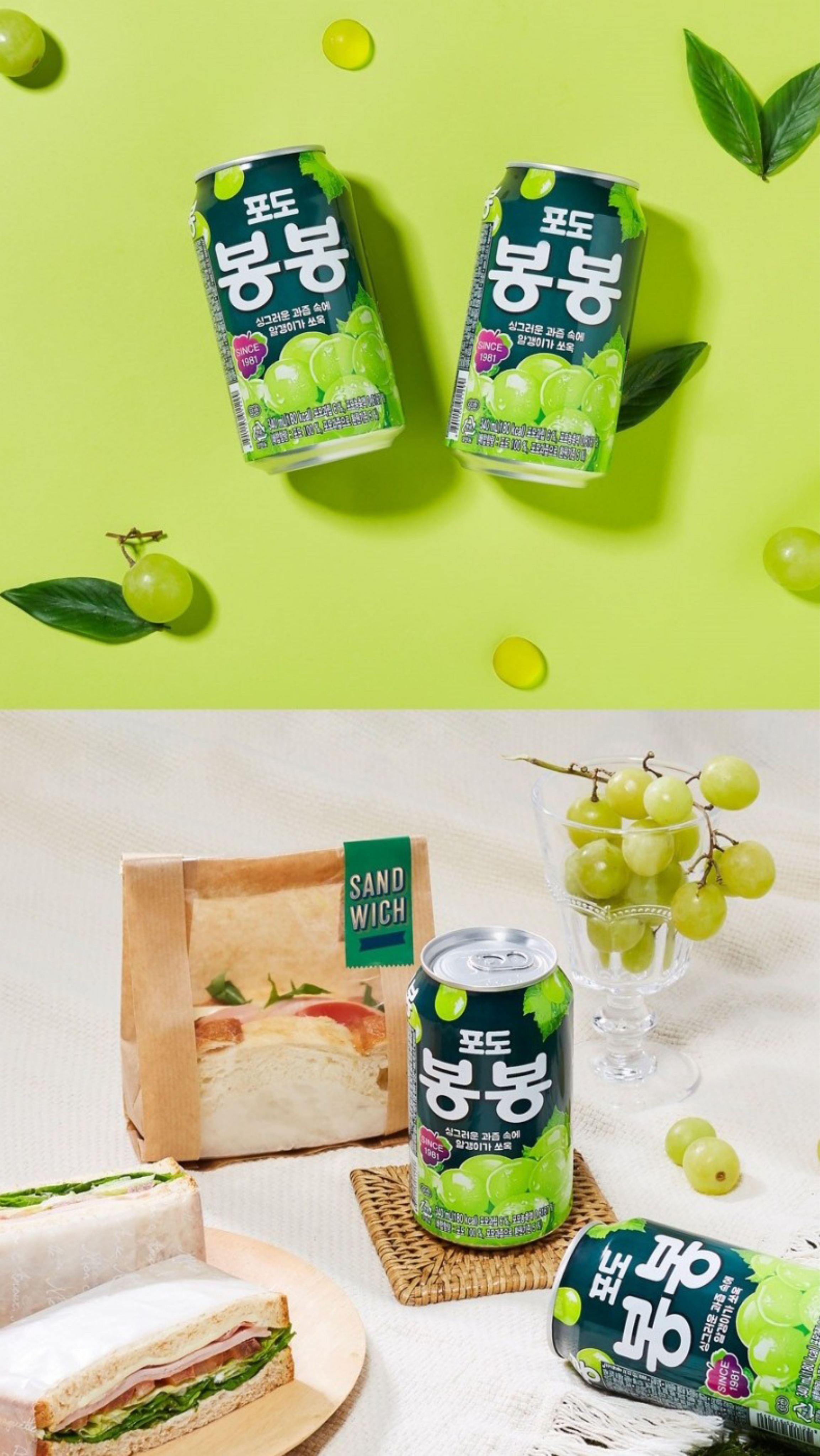 HAITAI海太 🇰🇷白葡萄果汁238ml/12入/單罐 葡萄果粒 韓國伴手禮葡萄汁 香甜葡萄 | 蝦皮購物