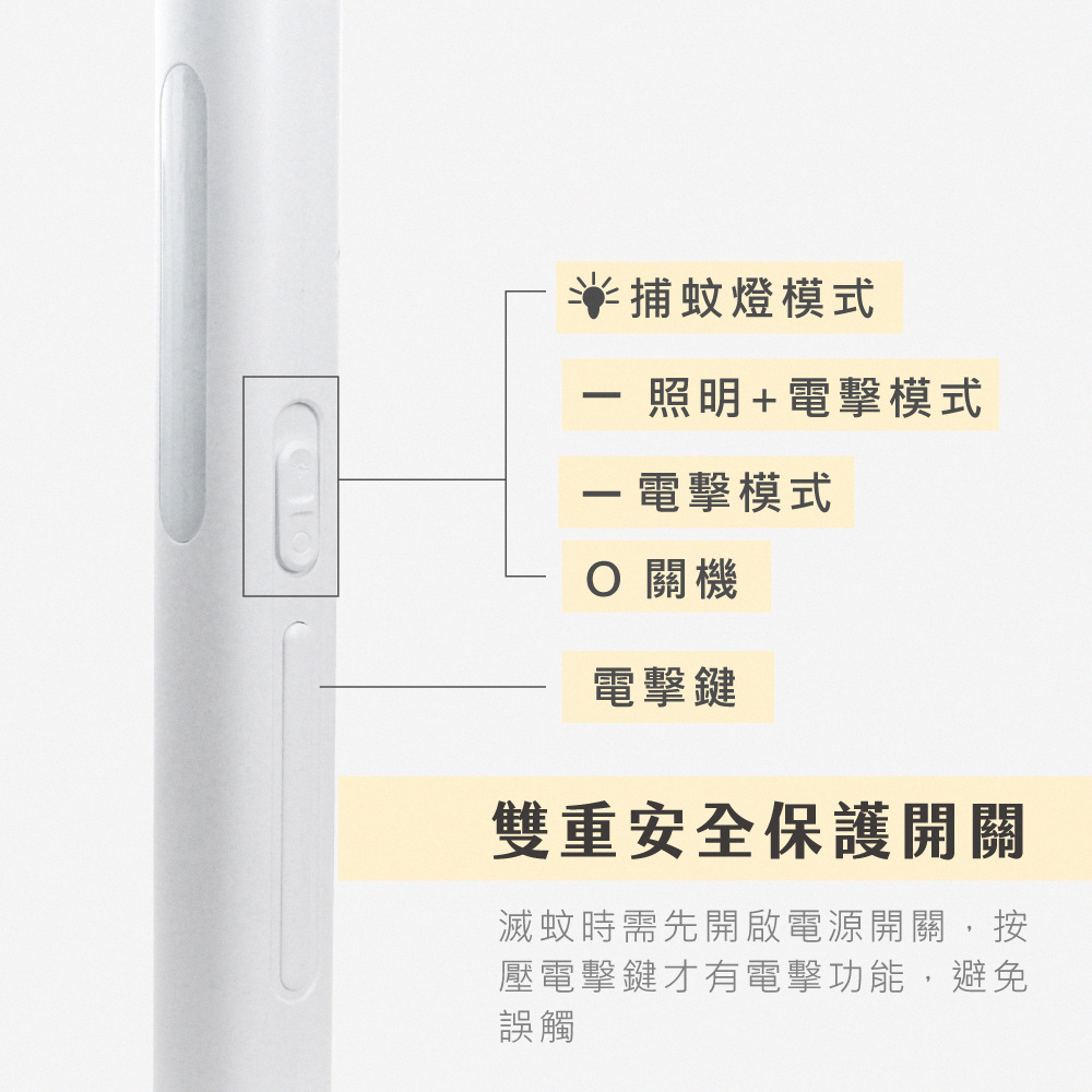 KINYO/耐嘉/伸縮折疊二合一滅蚊器/CML-2343/電蚊拍/180°折疊設計/附底座/6段伸縮支架/USB充電式 | 蝦皮購物