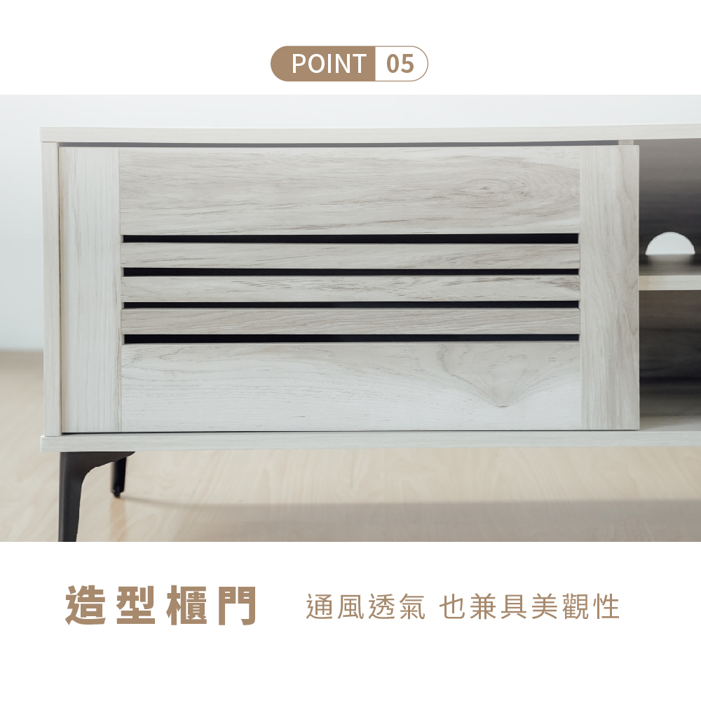 RICHOME TV-173 比利120電視櫃 電視櫃 收納櫃 置物櫃 層櫃 視聽櫃 茶几 邊櫃 邊几 客廳 近全新 | 蝦皮購物