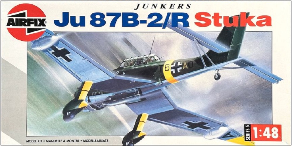 1/48 二戰德國 Junkers容克斯Ju 87B-2/R Stuka 斯圖卡俯衝轟炸機(Airfix)(05100) | 蝦皮購物