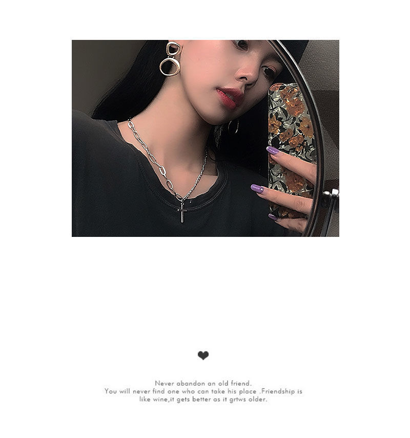 【蜜糖小姐の小店】潮牌項鍊女ins風嘻哈網紅韓版毛衣鏈男原宿吊墜個性酷多層裝飾品jioyh UArV | 蝦皮購物