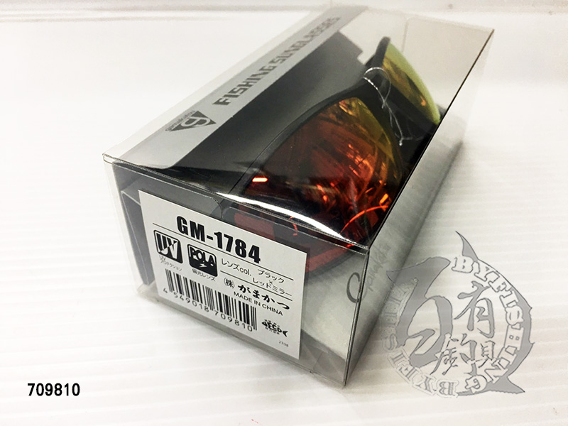 百有釣具 GAMAKATSU GM-1784 偏光鏡 鼻墊可調整~鏡框形狀輕鬆貼合日本的面貌，可減少光線穿透 | 蝦皮購物