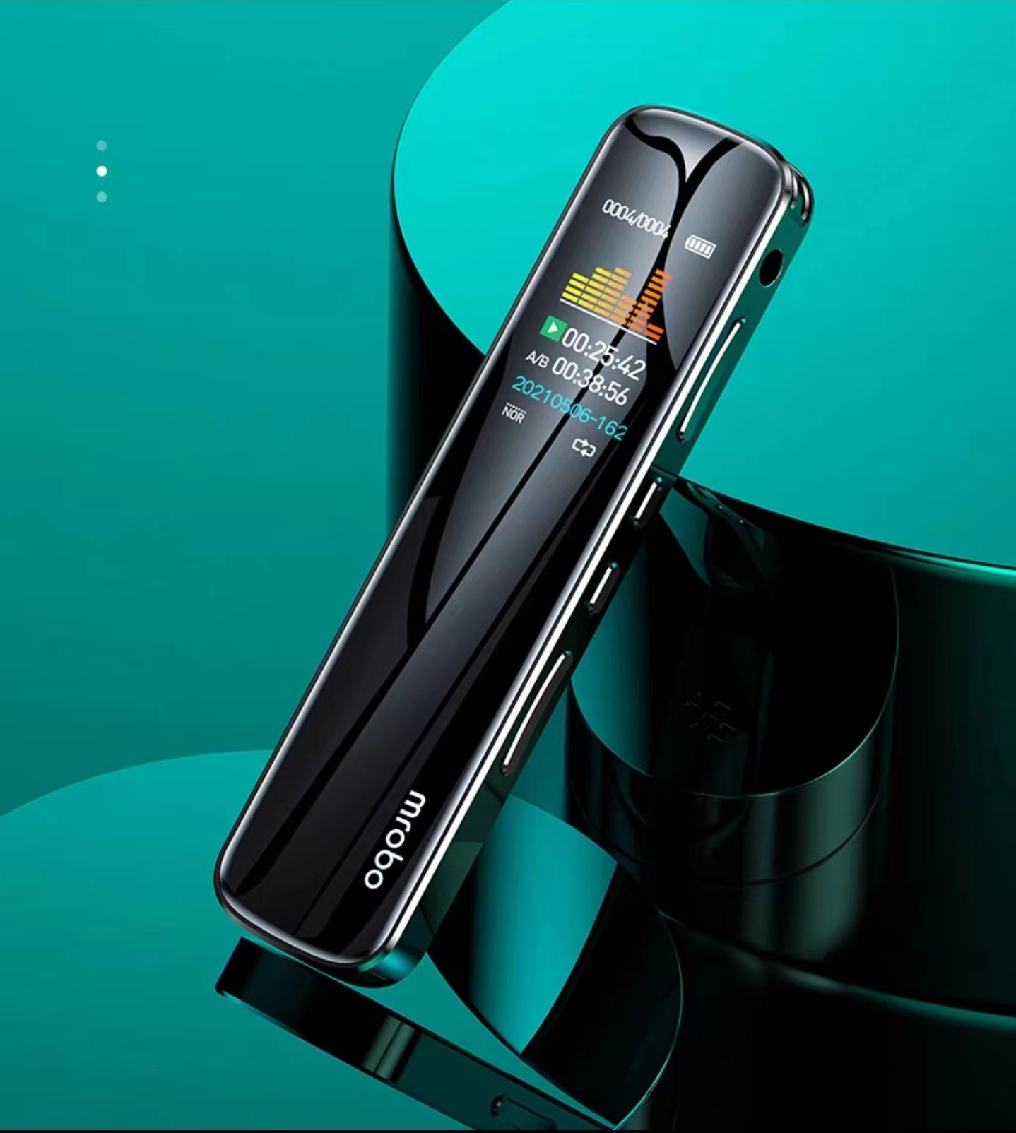 Mrobo丨智慧錄音筆 專業高清降噪錄音器 錄音轉文字 學生錄音筆 數位錄音筆 帶熒幕 無損 遠距離錄音 超長續航 密錄 | 蝦皮購物