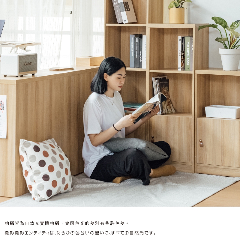 RICHOME 福利品 BO-395 格麗塔大兩層 置物櫃 公文櫃 收納櫃 辦公 邊櫃 空櫃 書櫃 展示櫃 層架 | 蝦皮購物