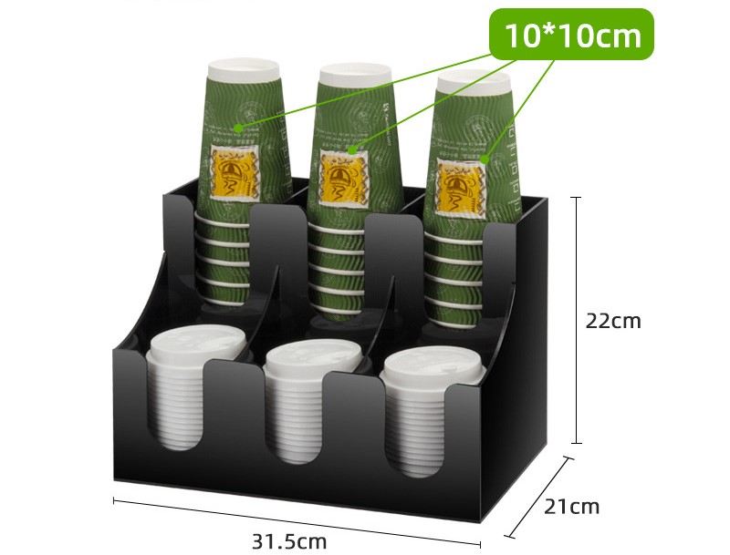 【喜奈而】杯架 一次性紙杯架【快速出貨】多種規格 壓克力 多功能 吸管 紙巾架 紙杯收納架 紙杯架 吧檯收納 收納 | 蝦皮購物