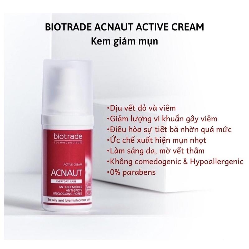💚 [LYCA] 現貨 BIOTRADE ACNAUT ACTIVE CREAM/LOTION OILY SKIN | 蝦皮購物