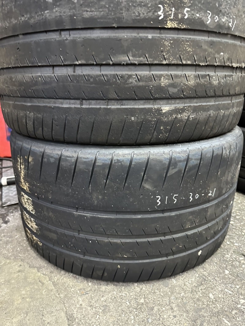 中古胎 CUP2 315/30/21 NO半熱熔跑胎 2條6成 2條7成F1A6 參考 RE71RS | 蝦皮購物