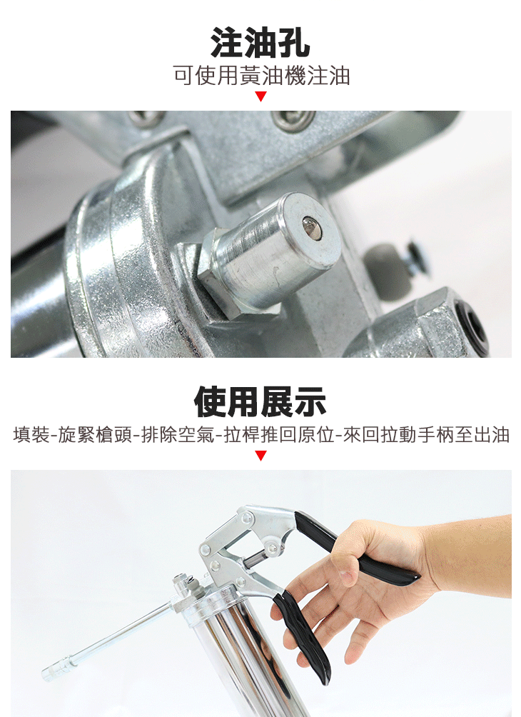 WIGA 威力鋼 GX-951 單手式手動牛油槍[附排氣閥, 黃油槍, 潤滑油槍] | 蝦皮購物