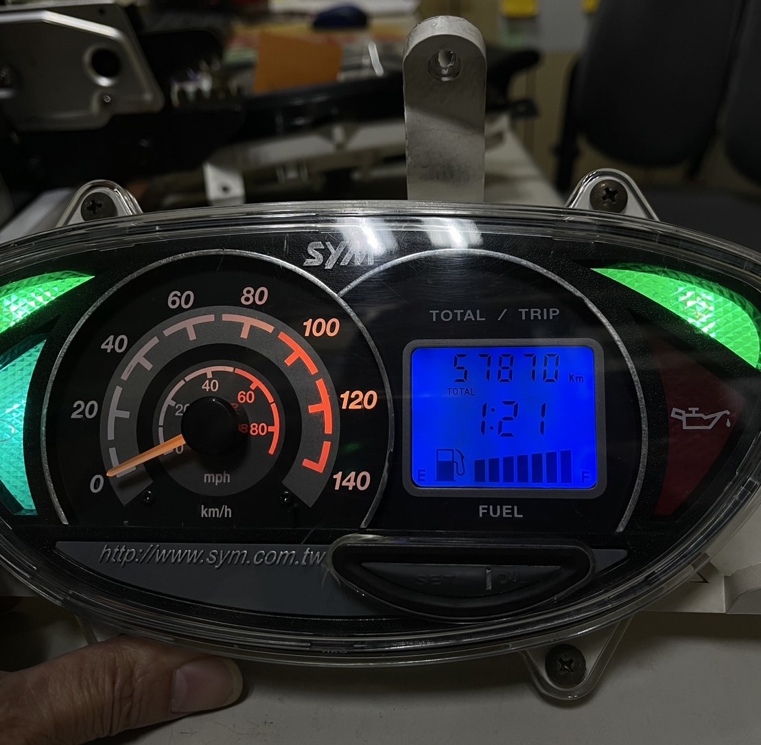 三陽 悍將 R1Z、R1 125 中古 二手 整新品 儀表版 碼錶 按鍵 、偏光片已更新 | 蝦皮購物