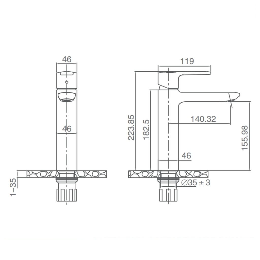 【米多里】中主體單孔面盆龍頭 HMF115-112+P3A | 蝦皮購物