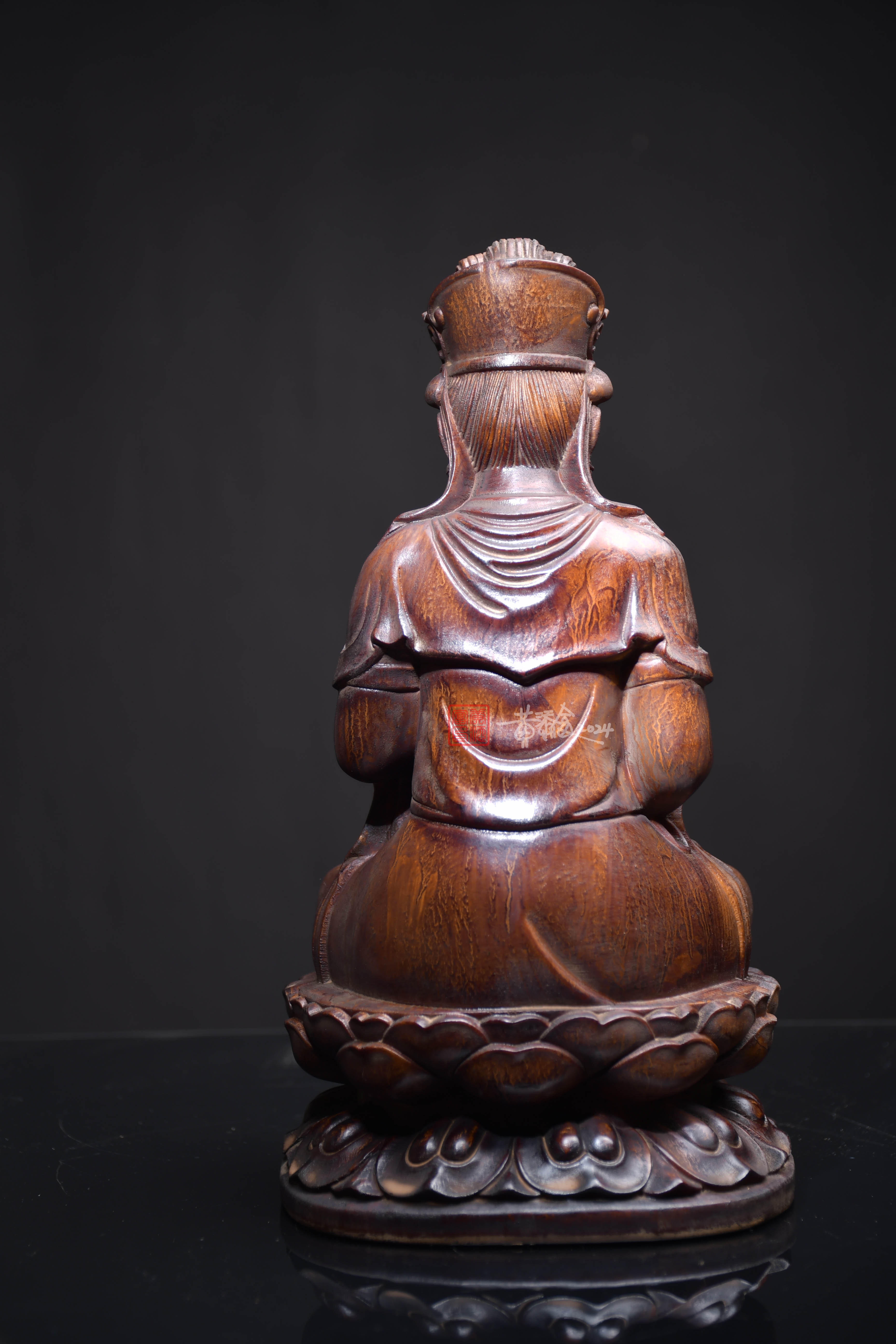 黃添富私藏分享-檜木【普賢菩薩】 長寬高14x12.5x26.5cm(663g)一物一拍，現貨供應 | 蝦皮購物