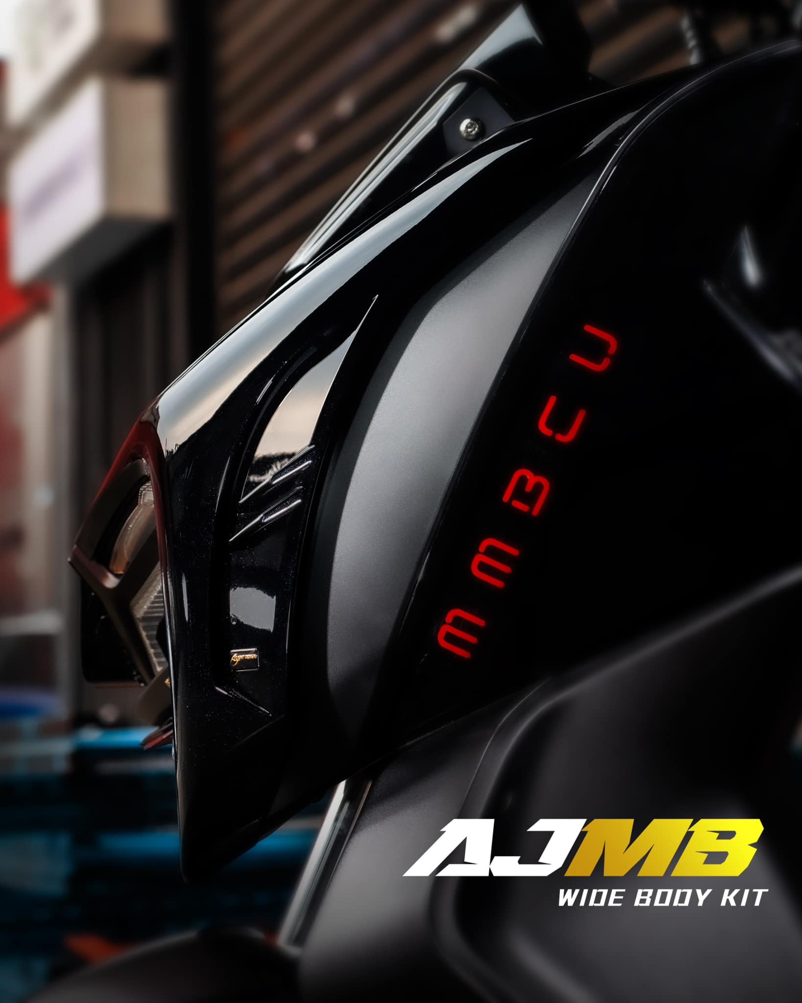 【星爵總部】AJMB寬體 MMBCU 寬體 寬體空力套件 側邊套件 MB專用 碳纖維壓花 曼巴 配件 造型 led | 蝦皮購物