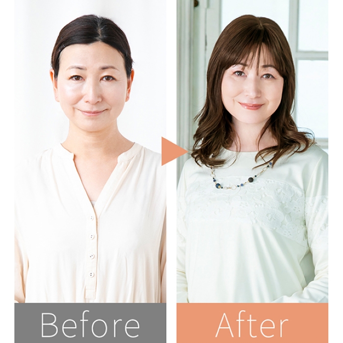 日本官方 Prisila普麗希雅假髮｜白髮隱藏女性100%人髮長版夾式假髮片（ST-102）夾式接髮片 日本直送 | 蝦皮購物