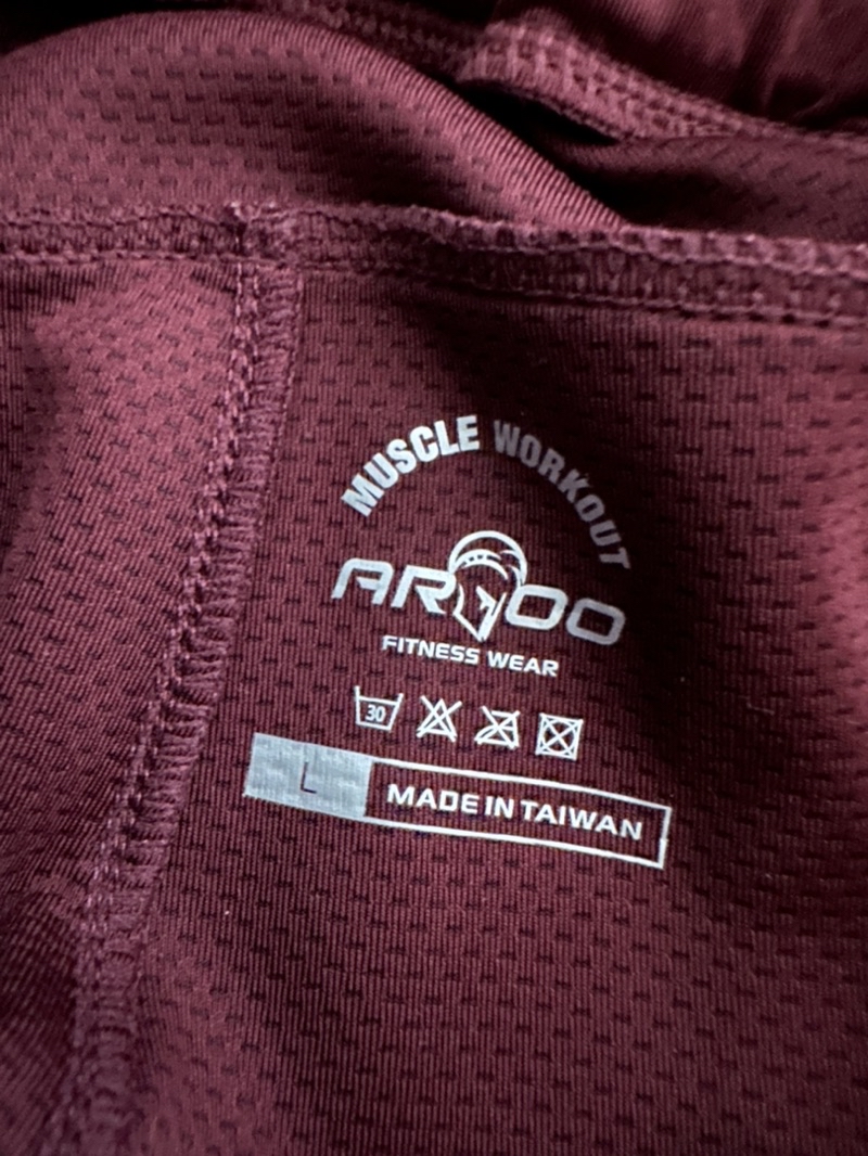 AROO AROAK磁釦機能口袋訓練短褲 酒紅色 L號 絕版品 | 蝦皮購物