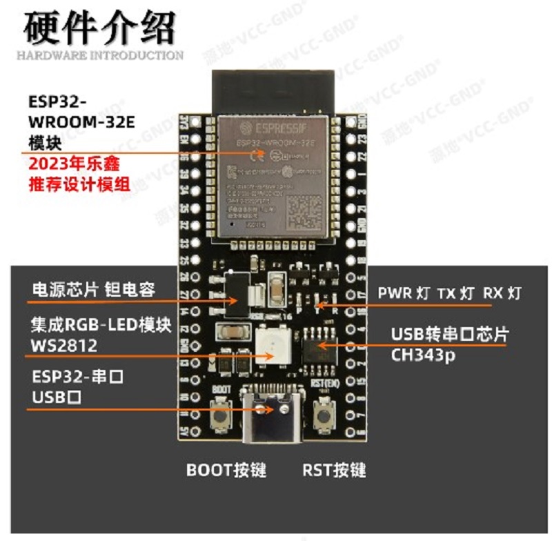 [JS] ESP32 4M 8M 核心板DevKitC WROOM-32E 樂鑫 MicroPython | 蝦皮購物