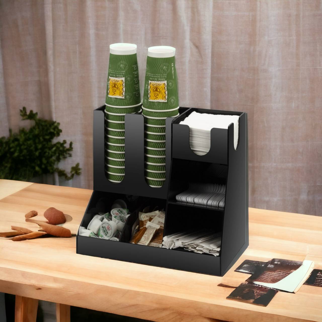 【喜奈而】杯架 一次性紙杯架【快速出貨】多種規格 壓克力 多功能 吸管 紙巾架 紙杯收納架 紙杯架 吧檯收納 收納 | 蝦皮購物