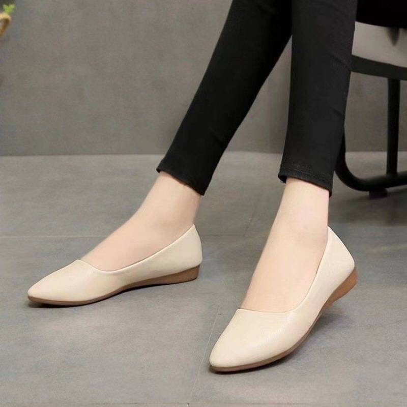 【Joyishoes】台灣出貨 娃娃鞋 休閒鞋 包鞋 懶人鞋 穆勒鞋 小皮鞋 尖頭包鞋 平底懶人鞋 加大尺碼#2918 | 蝦皮購物