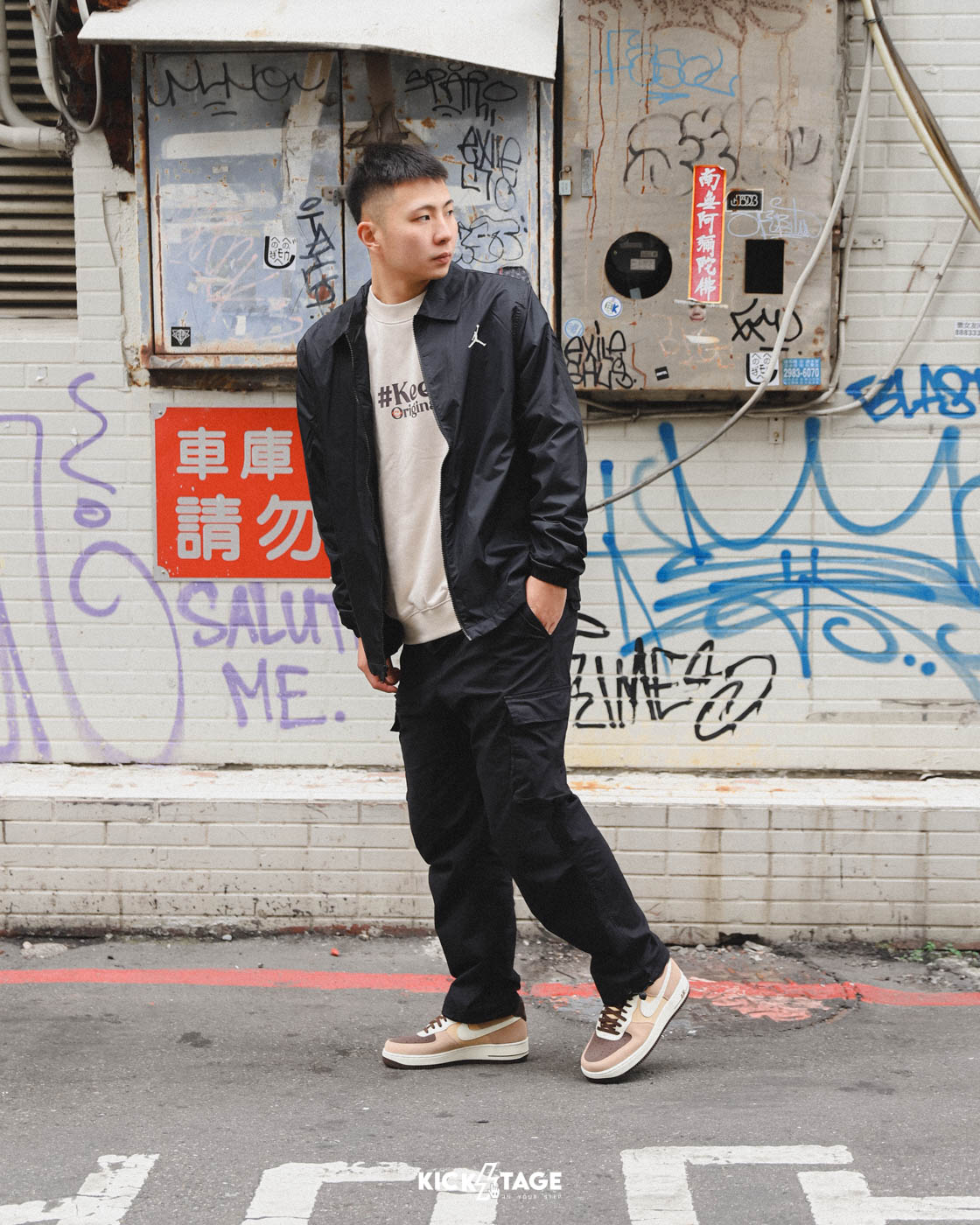NIKE AIR FORCE 1 07 LV8 咖啡 麂皮 奶油底 經典 休閒鞋 男鞋【FB8878-200】AF1 | 蝦皮購物