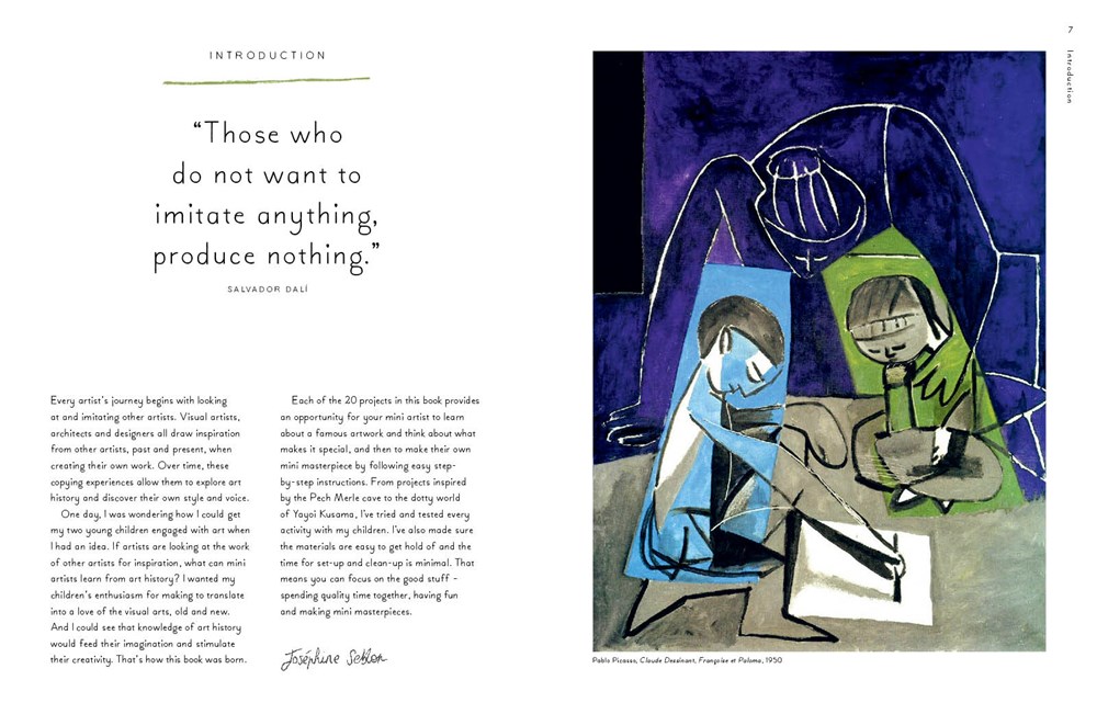 Mini Artists: 20 projects inspired by the great artists(小小藝術家：透過20位藝術大師 ...
