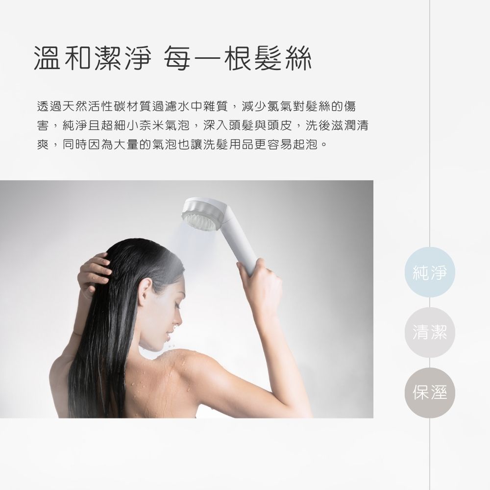 MIZSEI 奈米氣泡美肌蓮蓬頭(除氯可切換)-日本製-BUBBLY JOWER JS23W | 蝦皮購物