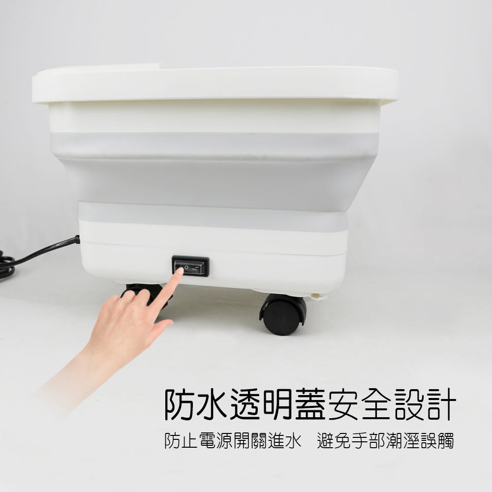 【勳風】石墨烯 氣泡按摩 折疊式 足浴機 GHF-K5785 好收納 省空間 泡腳養生/暖冬暖腳/促進循環 泡腳機 | 蝦皮購物