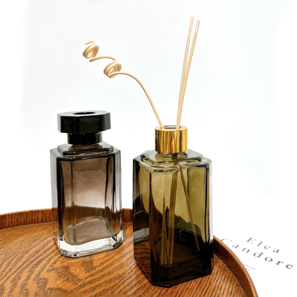 200ml八角螺口擴香瓶 ☆ VITO zakka ☆ 擴香玻璃空瓶 玻璃瓶 香薰 擴香 蘑菇蓋 八角瓶 香氛 室內裝飾 | 蝦皮購物