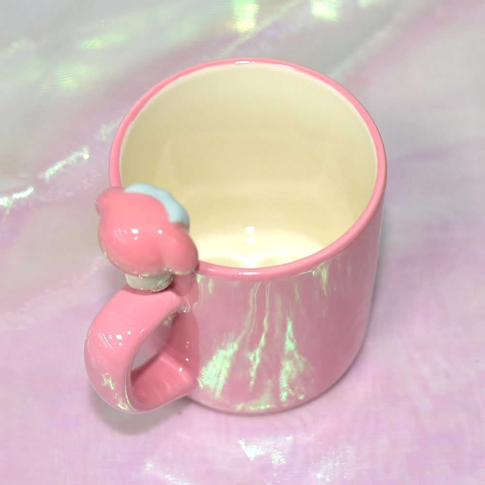 My Melody 美樂蒂 站在馬克杯上 磁器 馬克杯 Sanrio 三麗鷗 260ml 日本正版 lm382 | 蝦皮購物