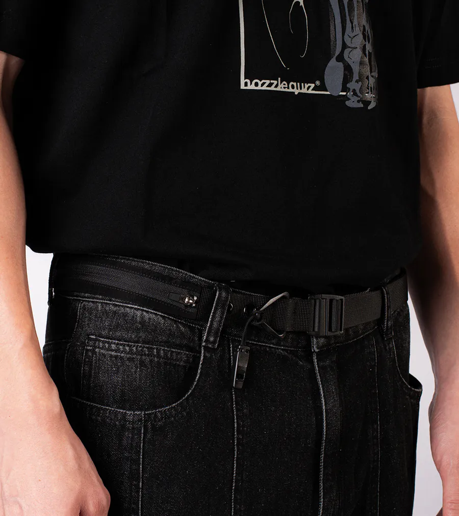 『Definite』nozzle quiz® / Whistle runner belt 慢跑小包 - 黑 | 蝦皮購物