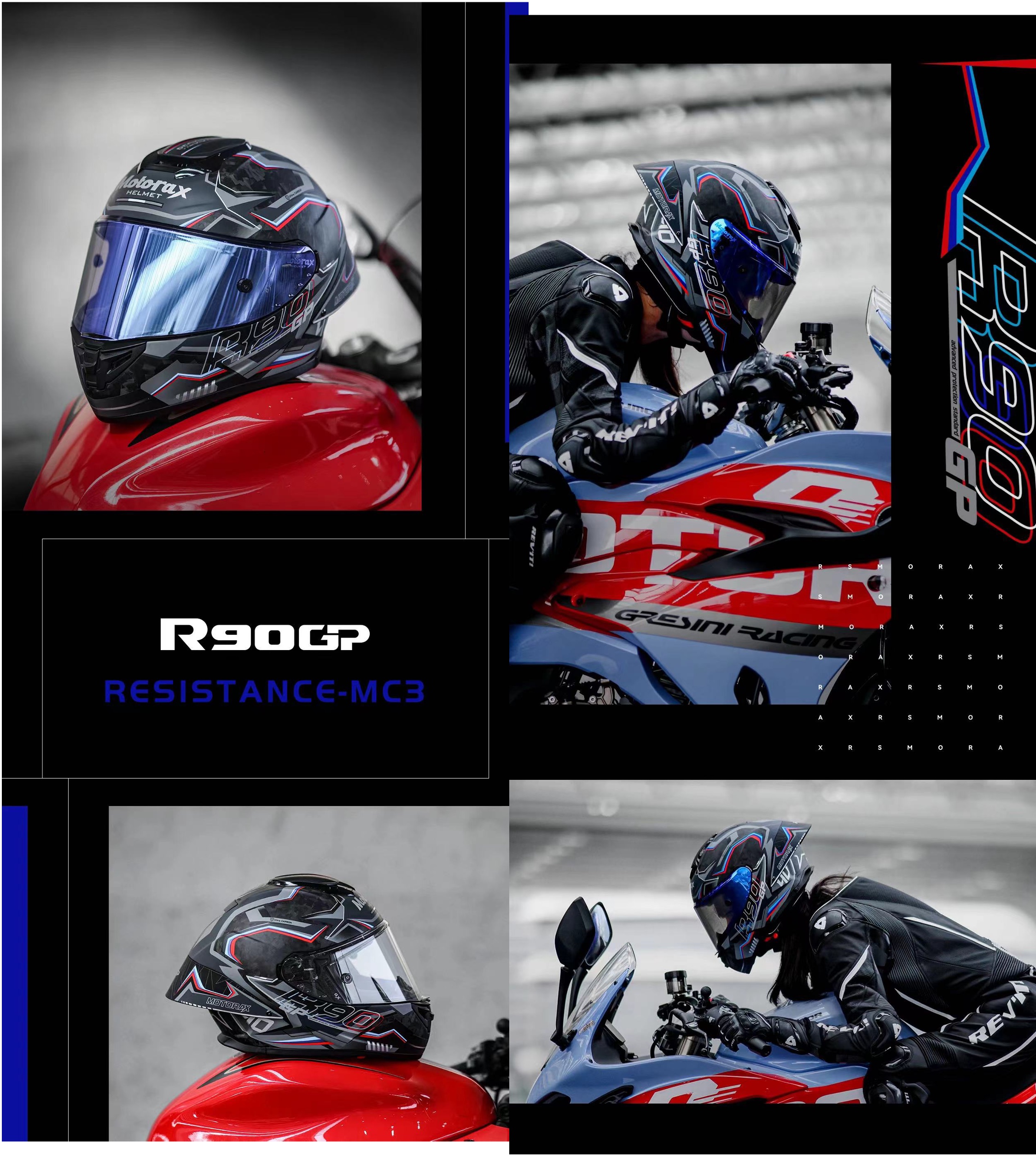 全罩式安全帽 義大利 RSMORAX GP 碳纖 國際安全雙認證 雙D釦 拆洗內裡 耳機槽 安全帽 | 蝦皮購物