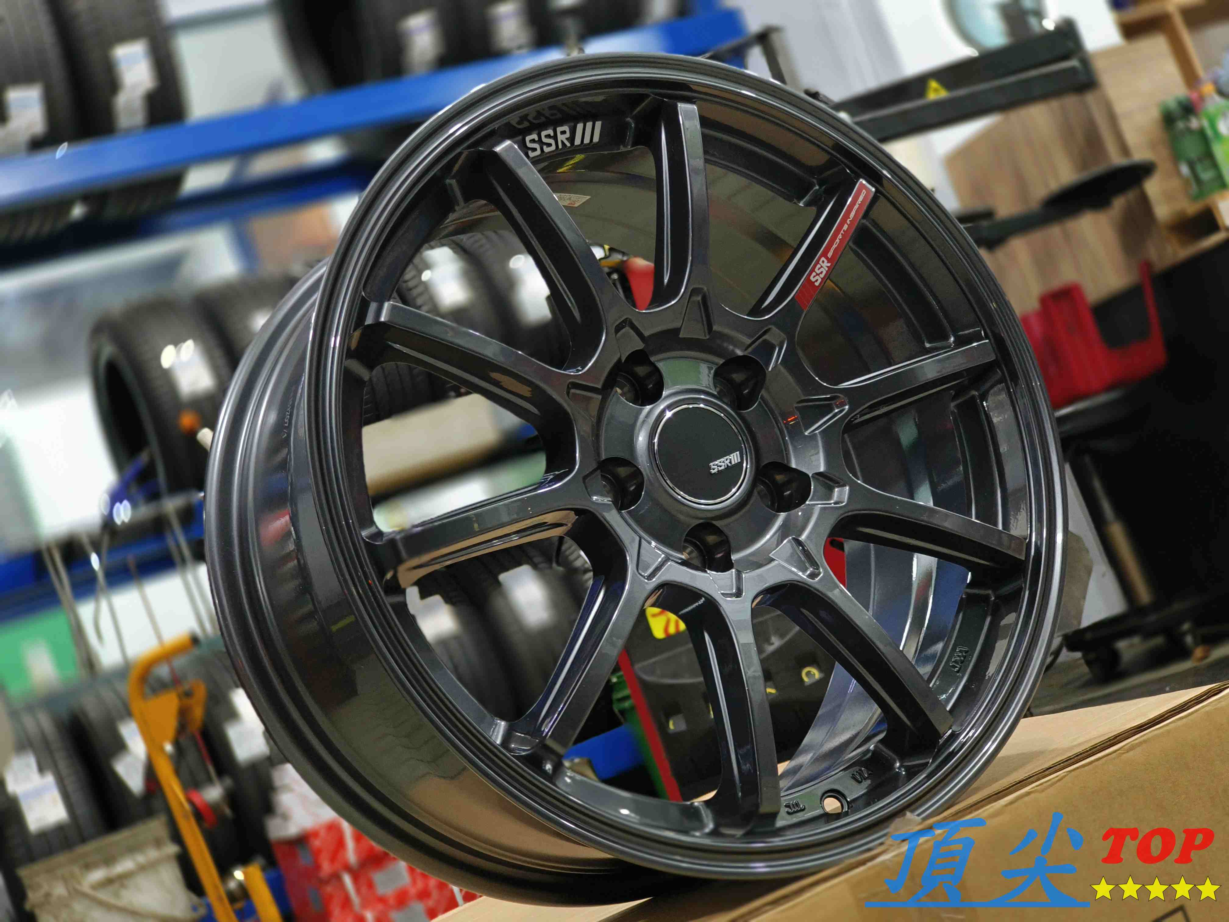 【頂尖】全新SSR GTV05 18吋/19吋 8J 5X100/5X114/5X112 亮鐵灰 旋壓鋁圈 SSR鋁圈 | 蝦皮購物