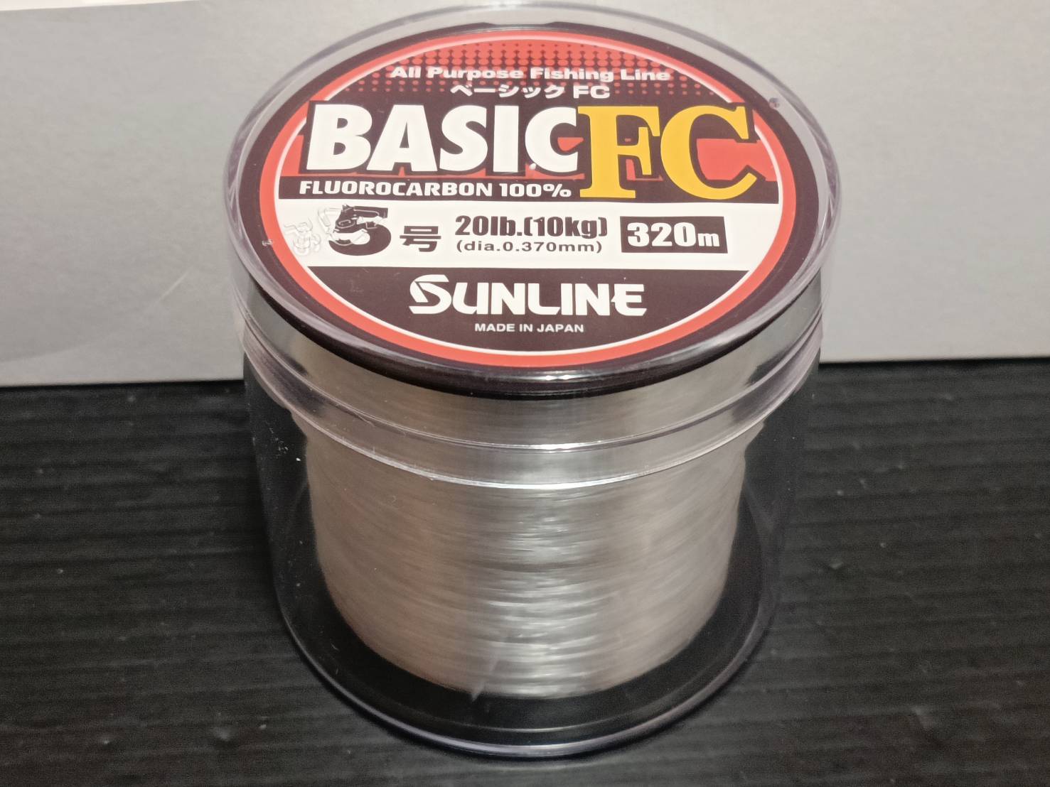 升級版釣組自綁線 Sunline Basic FC 5.0號 320米 日本製 碳纖線 卡夢 下野正希 前導線 | 蝦皮購物