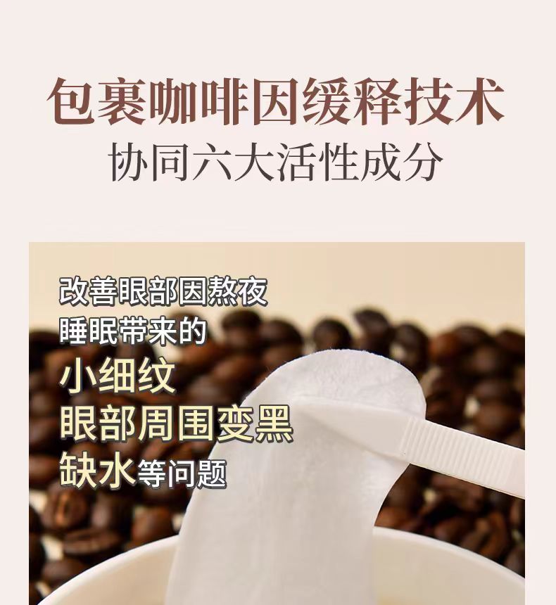 【官方正品】七老闆推薦 眼膜 美康粉黛咖啡因眼膜貼 小楊 小楊哥 小楊甄選 淡化眼袋眼紋 黑眼圈 | 蝦皮購物