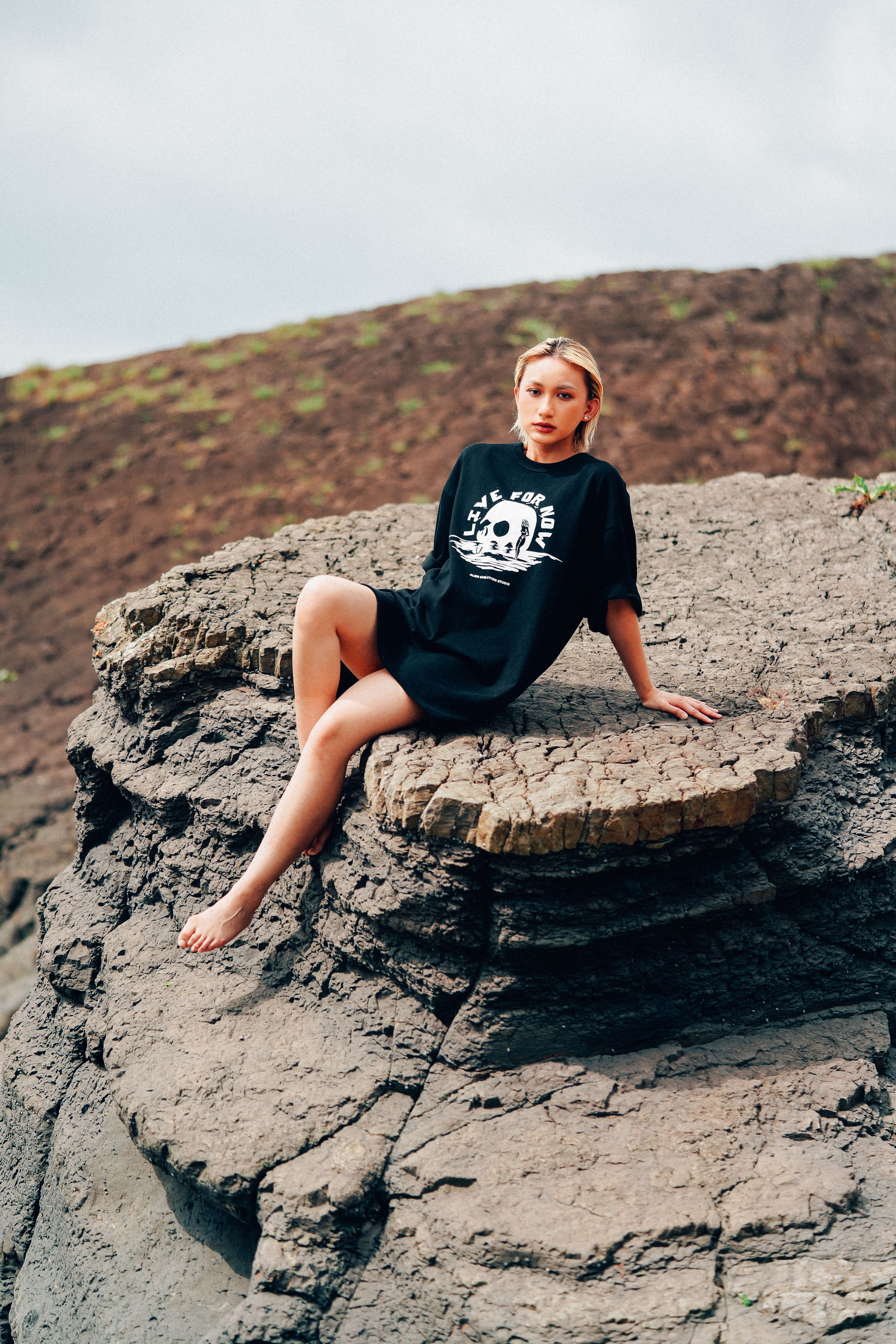 【車庫服飾】ALIEN EVOLUTION STUDIO AES Live For Now Tee | 蝦皮購物