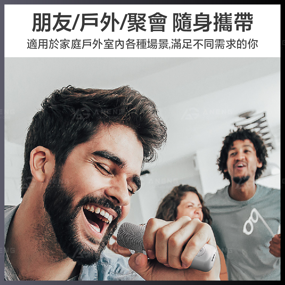 【蝦皮隔日配】 YS-203/YS-219雙人行動KTV麥克風音響 家庭行動藍牙音響 藍牙麥克風 雙人無線藍芽麥克風 | 蝦皮購物