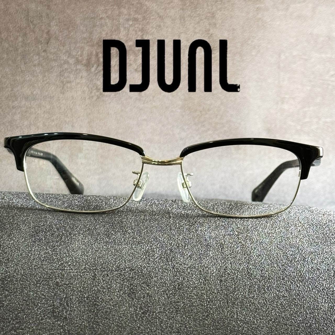 DJUAL 】日本賽璐璐｜東京都｜復刻手作藝術｜手工框出清｜黑色｜紳士眉框｜Z-02 00 | 蝦皮購物