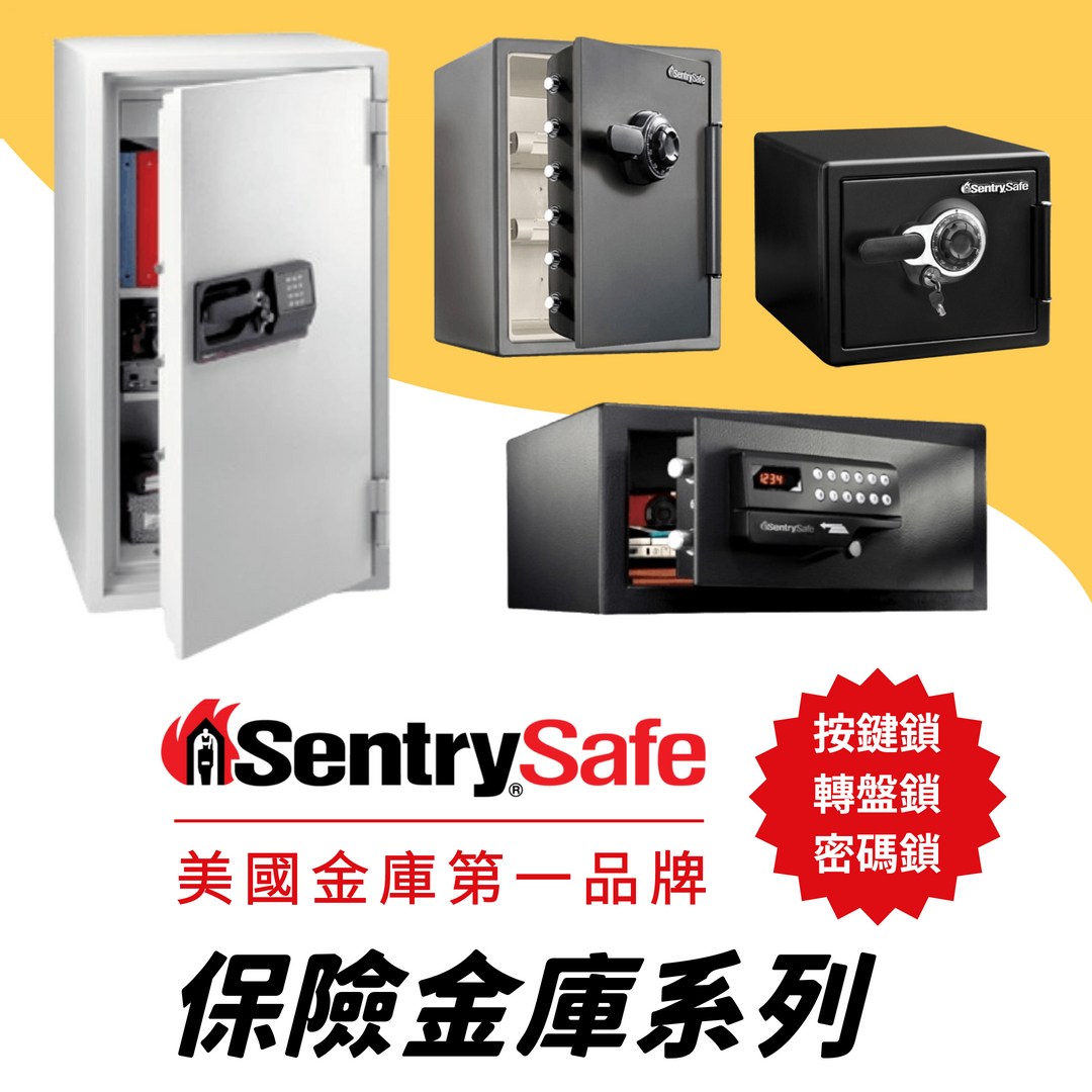 美國 SentrySafe 金庫 保險箱 金庫系列 防火防水 刷卡 指紋 轉盤 觸控 密碼 金庫 保險櫃 | 蝦皮購物